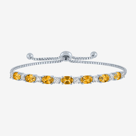 Click here for Gemstone Sterling Silver Bolo Bracelet  One Size... prices