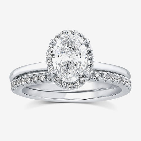 Click here for (G / Si1-Si2) Womens 1 1/2 CT. T.W. Lab Grown Whit... prices