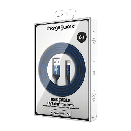 Click here for Chargeworx 6Ft Usb Cable Lightning Connector  One... prices