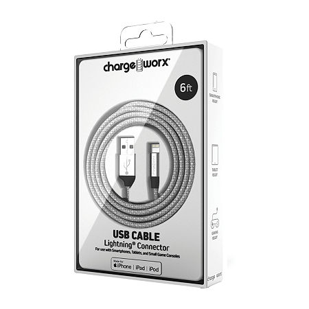 Click here for Chargeworx 6Ft Usb Cable Lightning Connector  One... prices