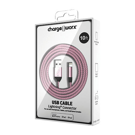 Click here for Chargeworx 10Ft Usb Cable Lightning Connector  One... prices