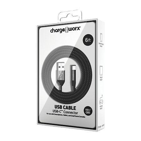 Click here for Chargeworx 6Ft Usb C Cable Type C Connector  One S... prices