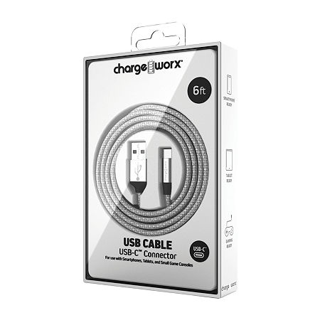 Click here for Chargeworx 6Ft Usb C Cable Type C Connector  One S... prices