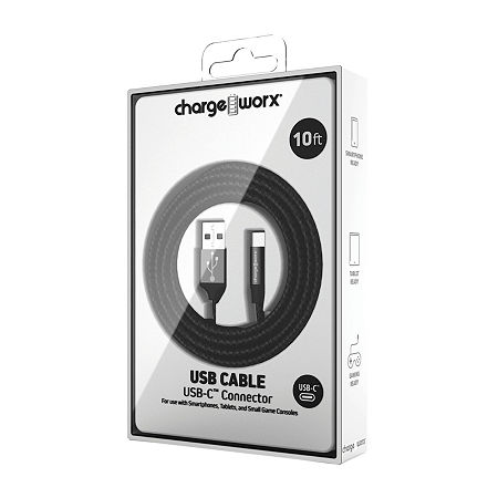 Click here for Chargeworx 10Ft Usb C Cable Type C Connector  One... prices