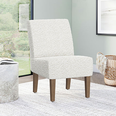 Click here for Brookhill Upholstered Dining Chair  One Size  Whit... prices