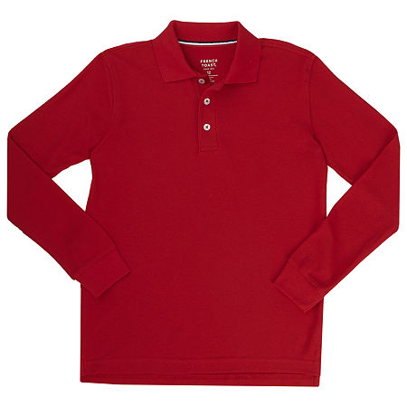 Click here for French Toast Toddler Boys Long Sleeve Boxy Fit Pol... prices