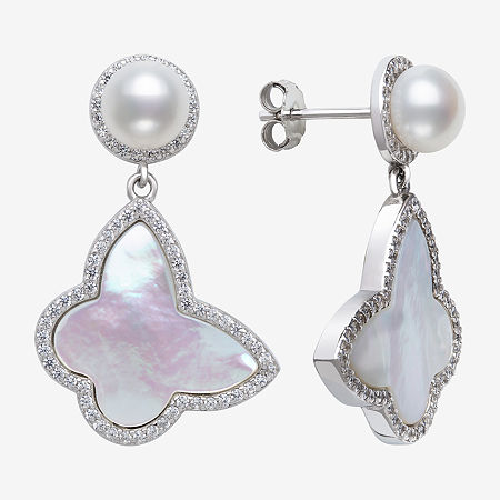 Click here for Womens Genuine White Mother Of Pearl Sterling Silv... prices