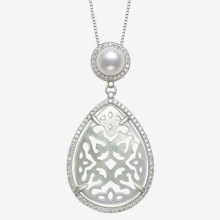 Click here for Womens Genuine White Mother Of Pearl Sterling Silv... prices