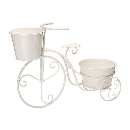 Click here for Glitzhome 21.5L Metal Bicycle Planter Stands  One... prices