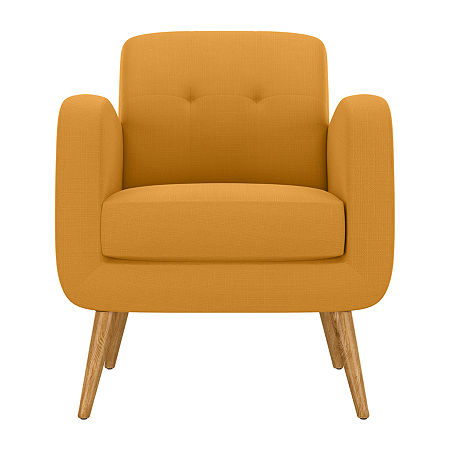 Click here for Kingston Mid-Century Modern Accent Armchair in Lin... prices