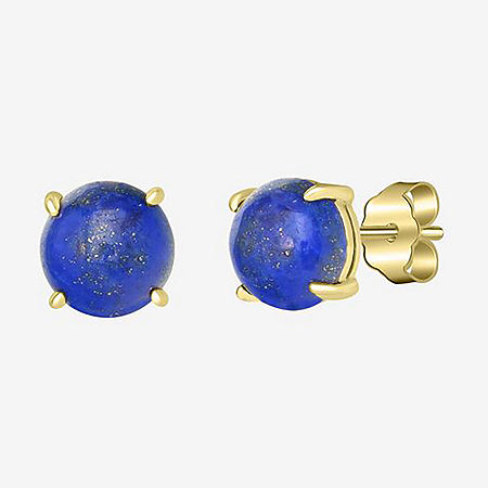 Click here for Silver Treasures 14K Gold Over Silver 8mm Round St... prices
