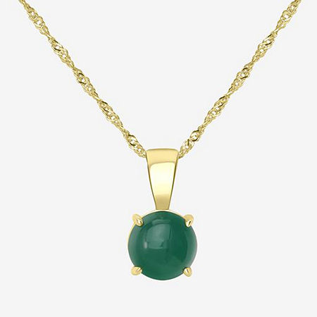 Click here for Silver Treasures 14K Gold Over Silver 18 Inch Sing... prices