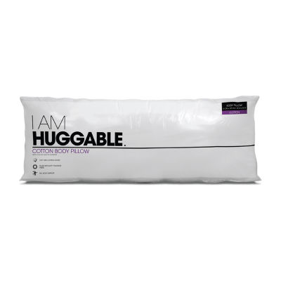 I Am Huggable Body Pillow 96563-DCOM, Color: White - JCPenney