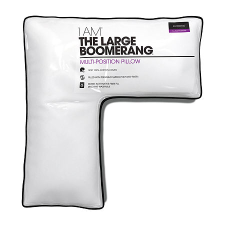 Click here for I Am Boomerang Multi-Position Pillow  One Size  Wh... prices