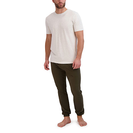 Click here for Hanes French Terry Mens Crew Neck Short Sleeve 2-p... prices