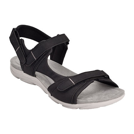 Click here for Easy Spirit Womens Lake Adjustable Strap Flat Sand... prices