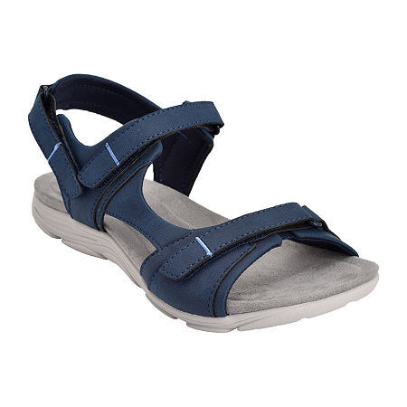 Easy Spirit Lake3 Sporty Sandals - Dark Blue