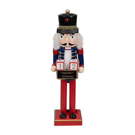 Click here for 14 Red and Blue Christmas Nutcracker with Countdow... prices