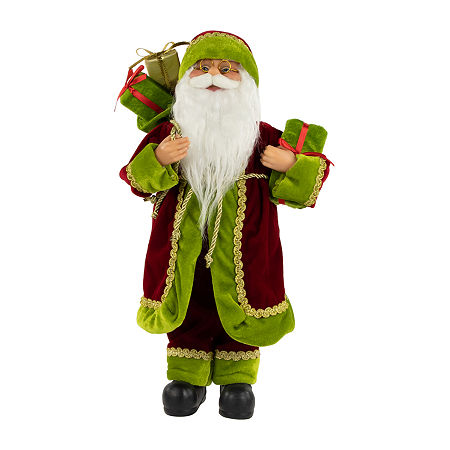 Click here for 16 Grand Imperial Red and Green Santa Claus with G... prices