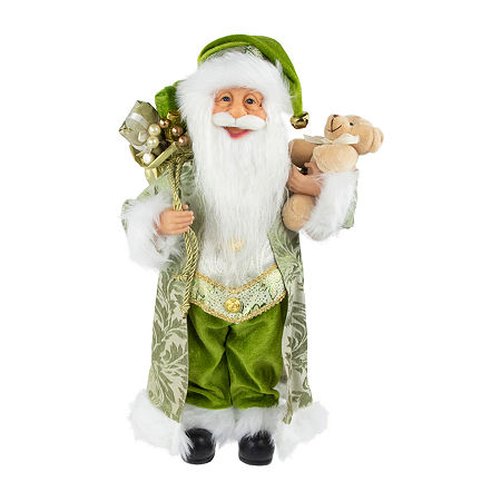 Click here for 16 St Patricks Irish Santa Claus with Teddy Bear a... prices