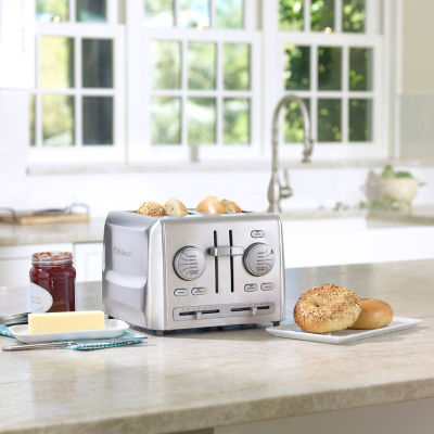 Cuisinart® 4-Slice Metal Toaster-JCPenney, Color: Stainless Steel