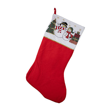 Click here for 19 Red and White Glittered Finish Jolly Snowmen Sc... prices