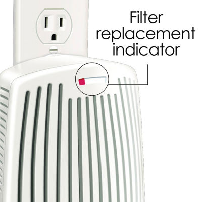 Hamilton Beach® True Air® Plug-Mount® Odor Eliminator, Color: White