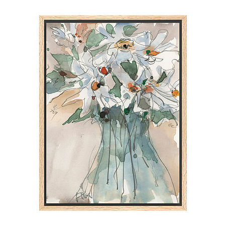 Click here for Lumaprints Daisy Point Of View Framed Canvas Art... prices