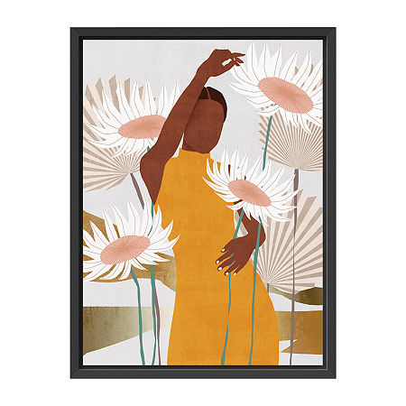 Click here for Lumaprints Sun Kissed Woman Framed Canvas Art  One... prices