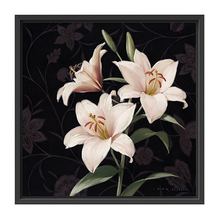 Click here for Lumaprints Lily Elegante Framed Canvas Art  One Si... prices