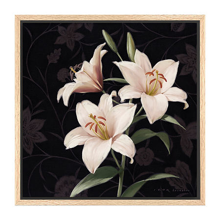 Click here for Lumaprints Lily Elegante Framed Canvas Art  One Si... prices