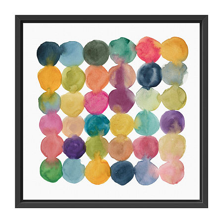 Click here for Lumaprints Spectrum Connections Framed Canvas Art... prices