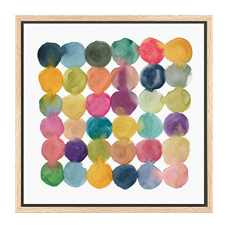 Click here for Lumaprints Spectrum Connections Framed Canvas Art... prices