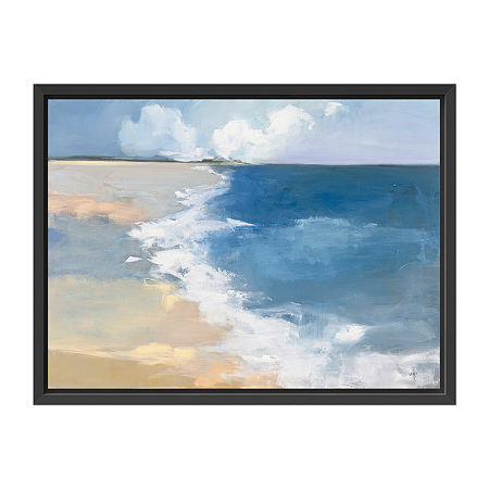 Click here for Lumaprints Open Shore Framed Canvas Art  One Size... prices