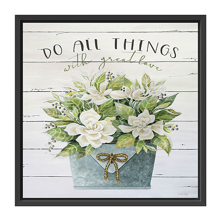 Click here for Lumaprints Do All Things With Great Love Framed Ca... prices