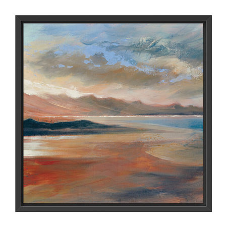 Click here for Lumaprints Mountain Sunset 2 Framed Canvas Art  On... prices