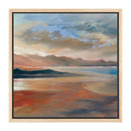 Click here for Lumaprints Mountain Sunset 2 Framed Canvas Art  On... prices