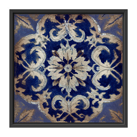 Click here for Lumaprints Turkish Tiles Xi Framed Canvas Art  One... prices
