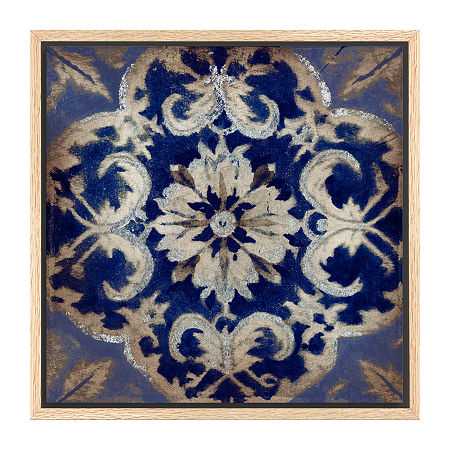 Click here for Lumaprints Turkish Tiles Xi Framed Canvas Art  One... prices