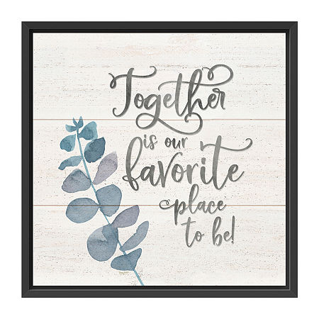 Click here for Lumaprints Inspiration - Together Framed Canvas Ar... prices