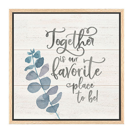 Click here for Lumaprints Inspiration - Together Framed Canvas Ar... prices