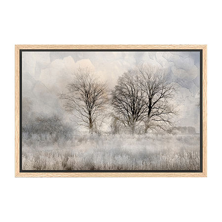 Click here for Lumaprints Winter Frost 3 Framed Canvas Art  One S... prices