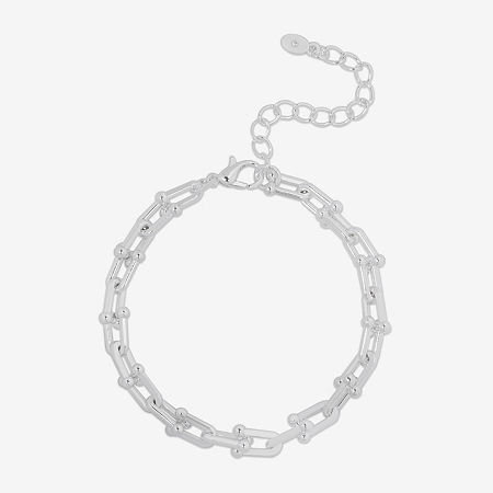Click here for Bijoux Bar Delicates Silver Tone Womens 7.5 Inch S... prices