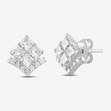 Click here for 1 1/2 CT. T.W. Lab Grown White Diamond 10K White G... prices