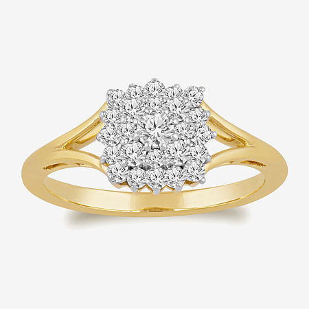 Click here for Womens 1/2 CT. T.W. Lab Grown White Diamond 10K Go... prices