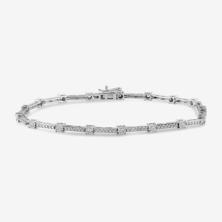 Click here for Womens 1/4 CT. T.W. Lab Grown White Diamond Sterli... prices