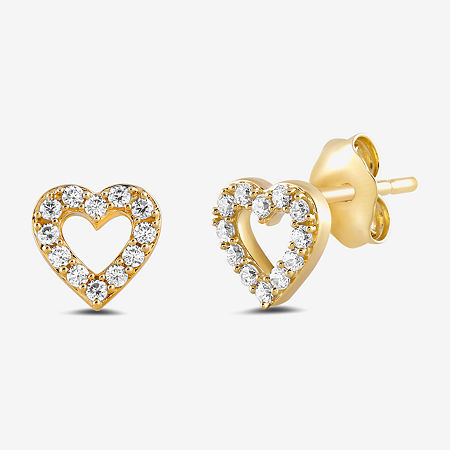 Click here for 1/6 CT. T.W. Lab Grown White Diamond 14K Gold Over... prices