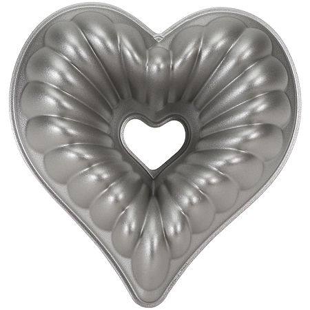 Click here for Nordicware Elegant Heart Bundt Pan  One Size  Gray prices