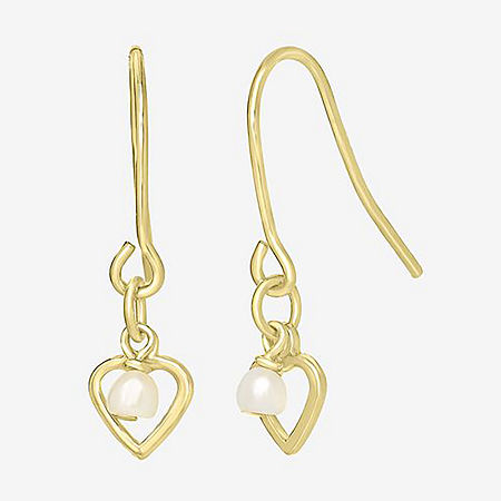 Click here for Silver Treasures Womens White Simulated Pearl 14K... prices