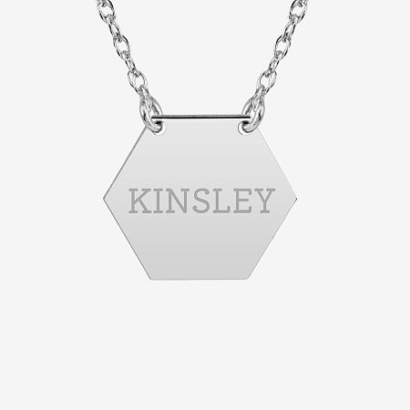 Click here for Womens Sterling Silver 18 Inch Pendant Necklace  O... prices